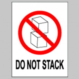 Do Not Stack Labels | AM Shipping